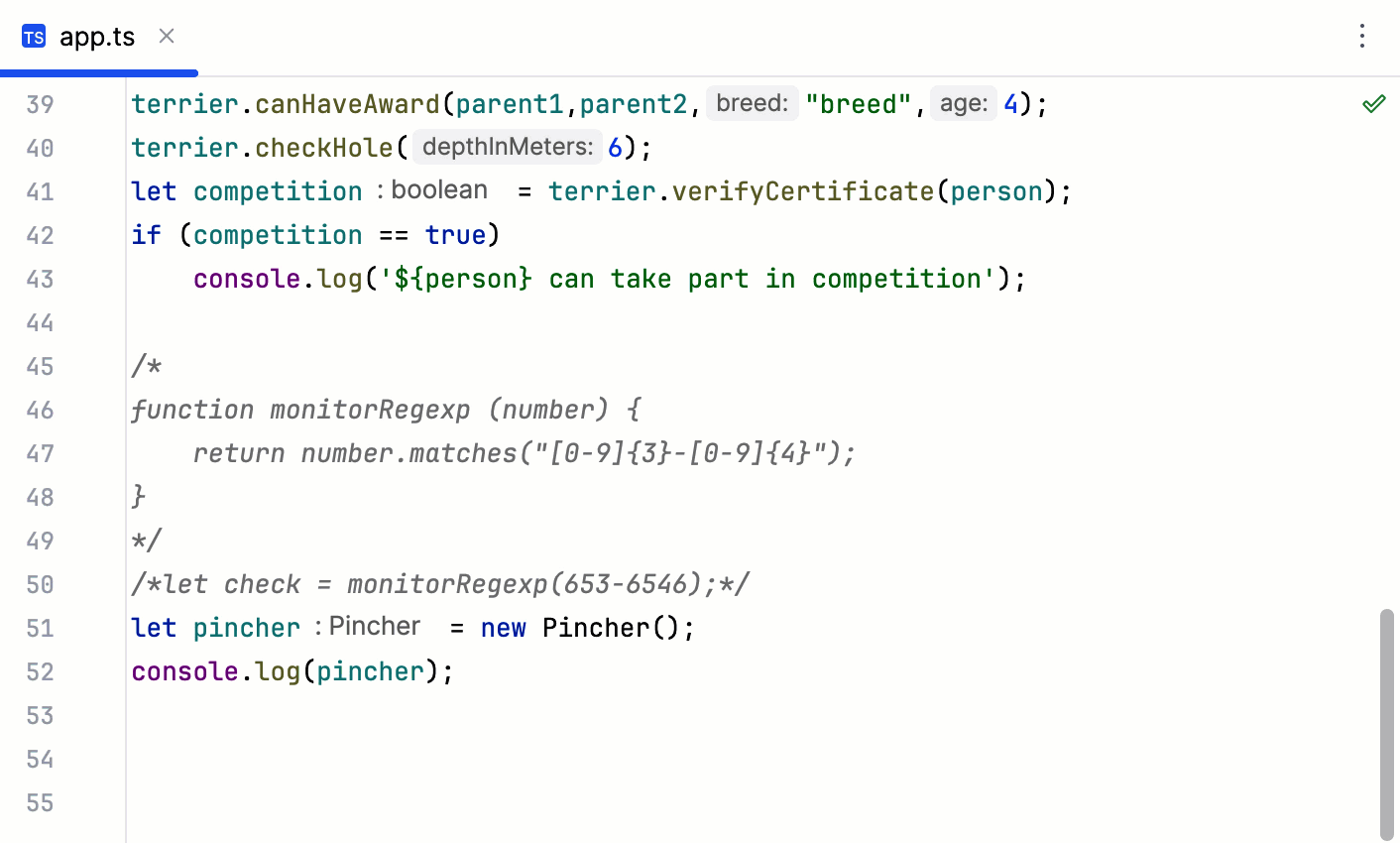 Presentation Assistant | WebStorm Documentation
