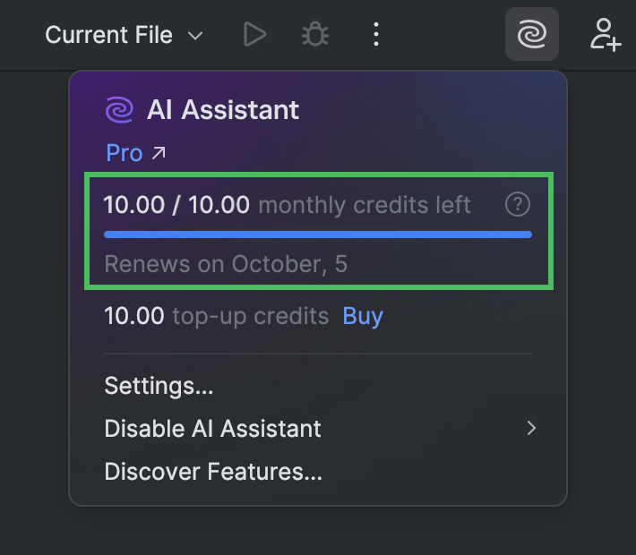 Licensing and subscriptions | AI Assistant Documentation