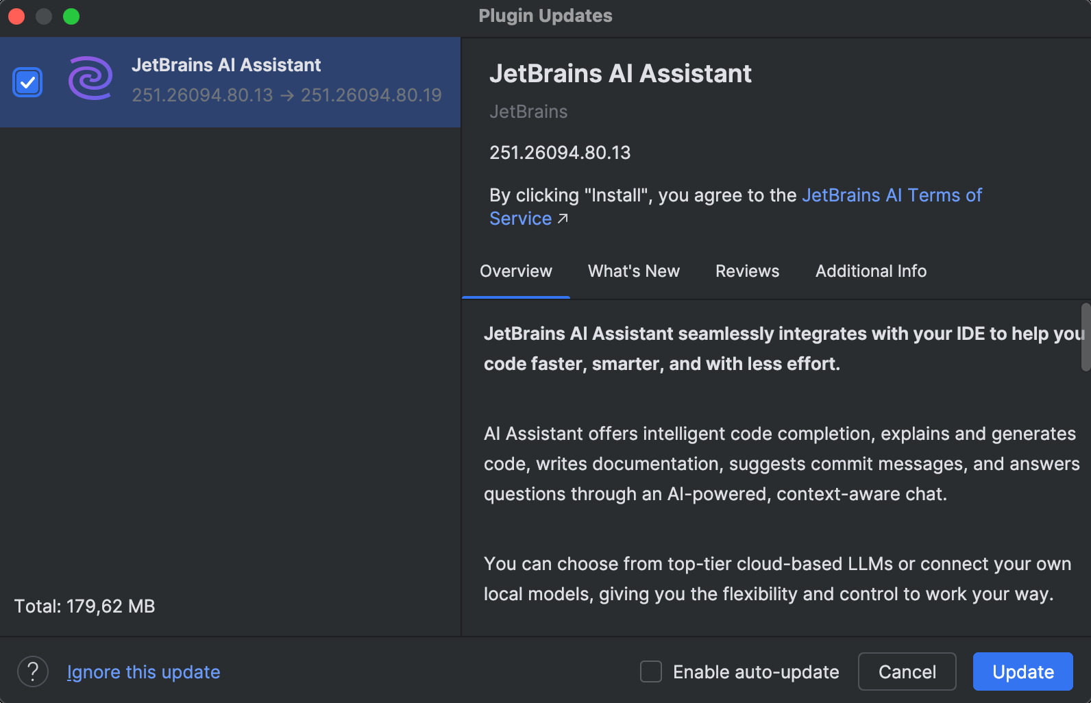 Install AI Assistant in a JetBrains IDE | AI Assistant Documentation