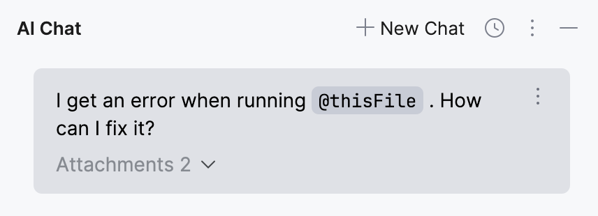 AI chat | AI Assistant Documentation