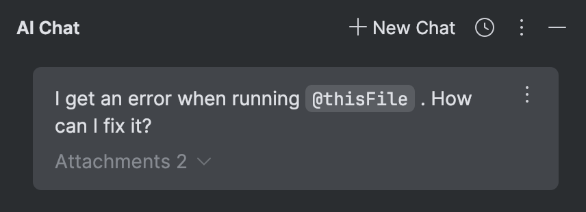 AI chat | AI Assistant Documentation