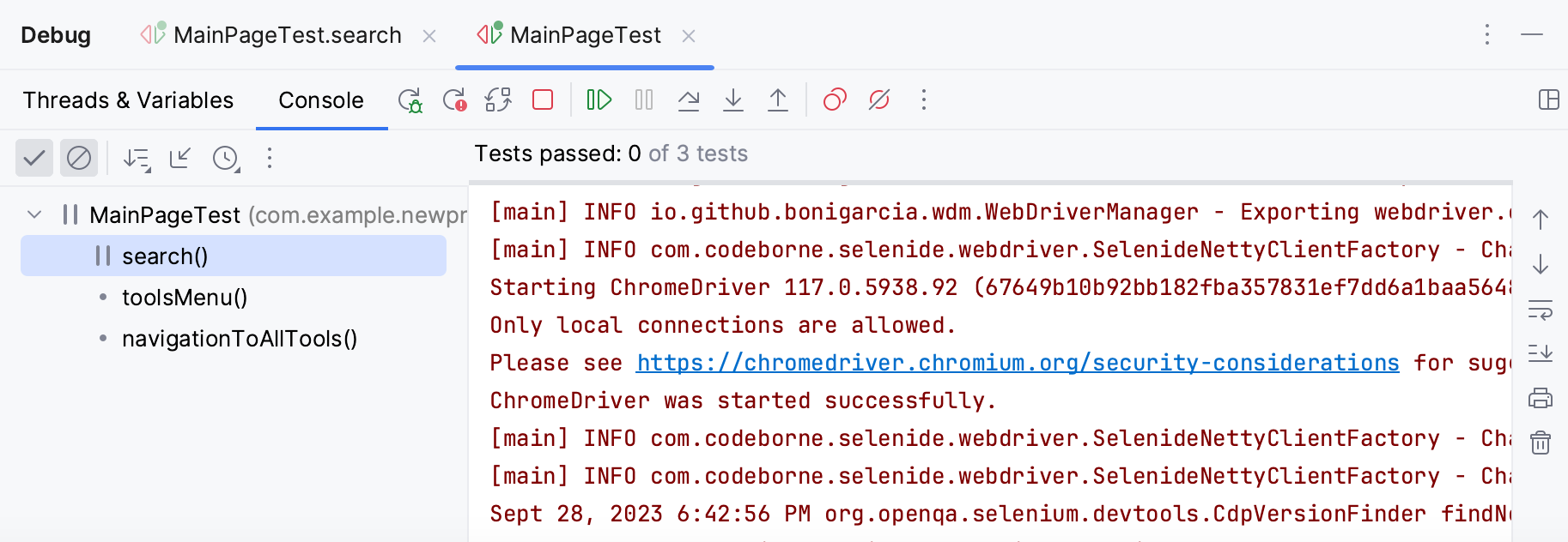 Debug tool window | Aqua Documentation
