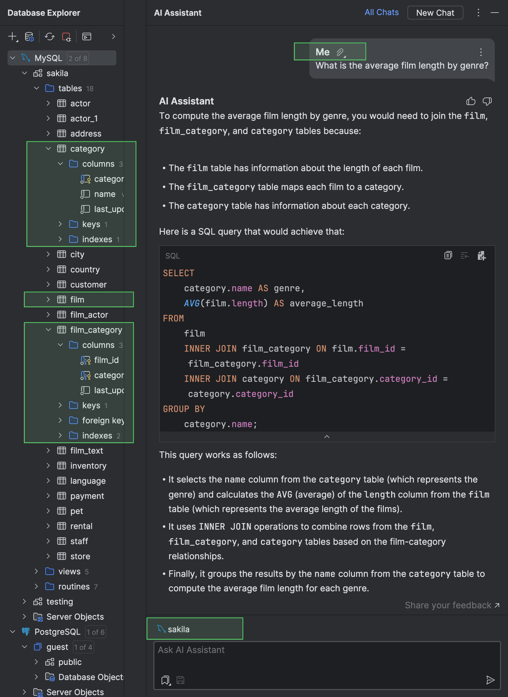AI chat | AI Assistant Documentation