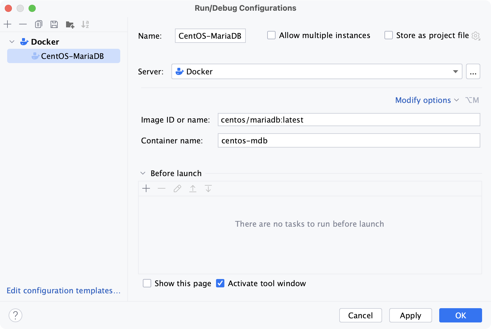 Docker Image run configuration | Aqua Documentation Docker Image run configuration | Aqua Documentation