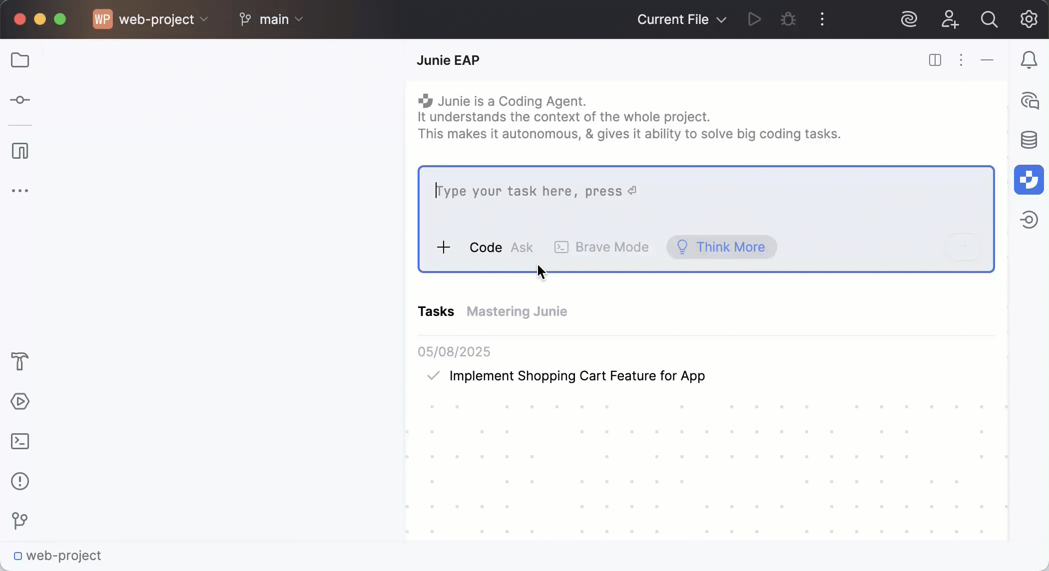 Modes | Junie Documentation