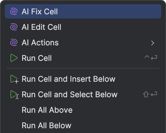 AI Assistant in Jupyter notebooks | AI Assistant Documentation