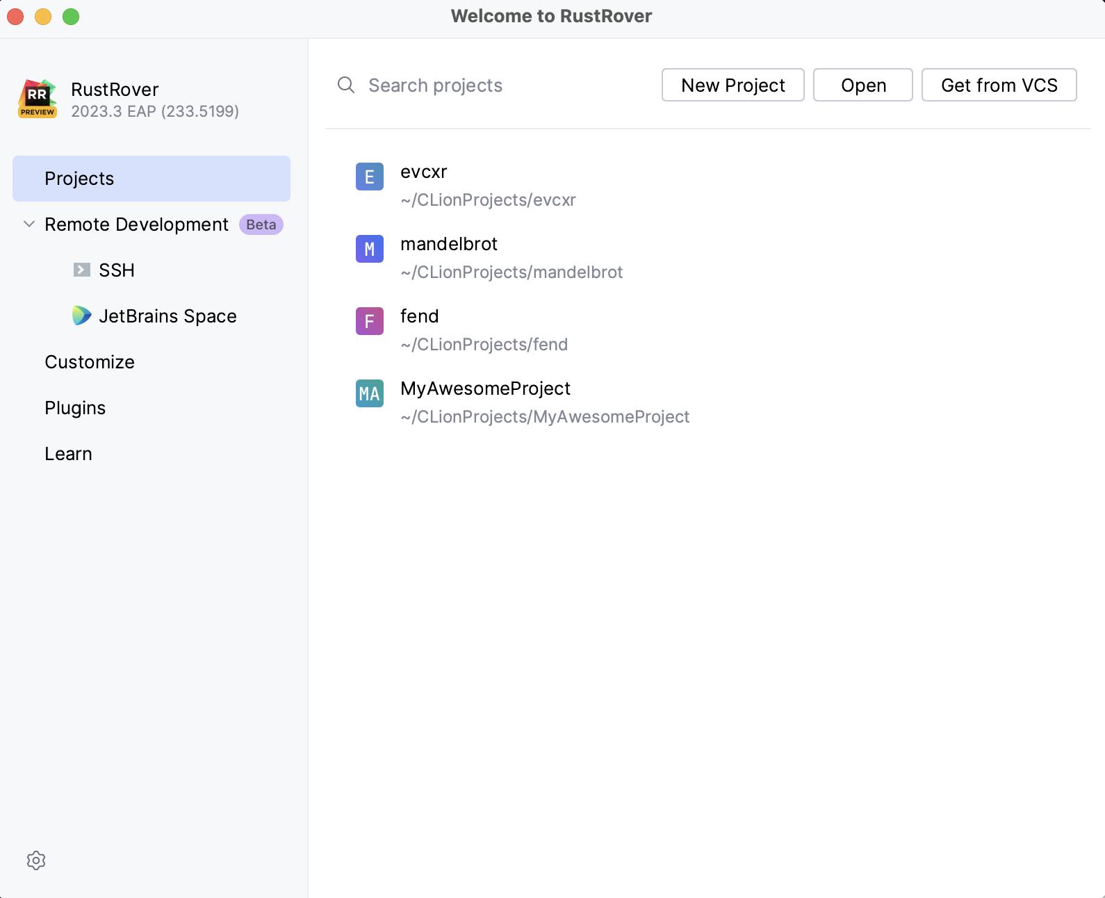 How To Migrate To Rustrover From Another Jetbrains Ide Rustrover Documentation