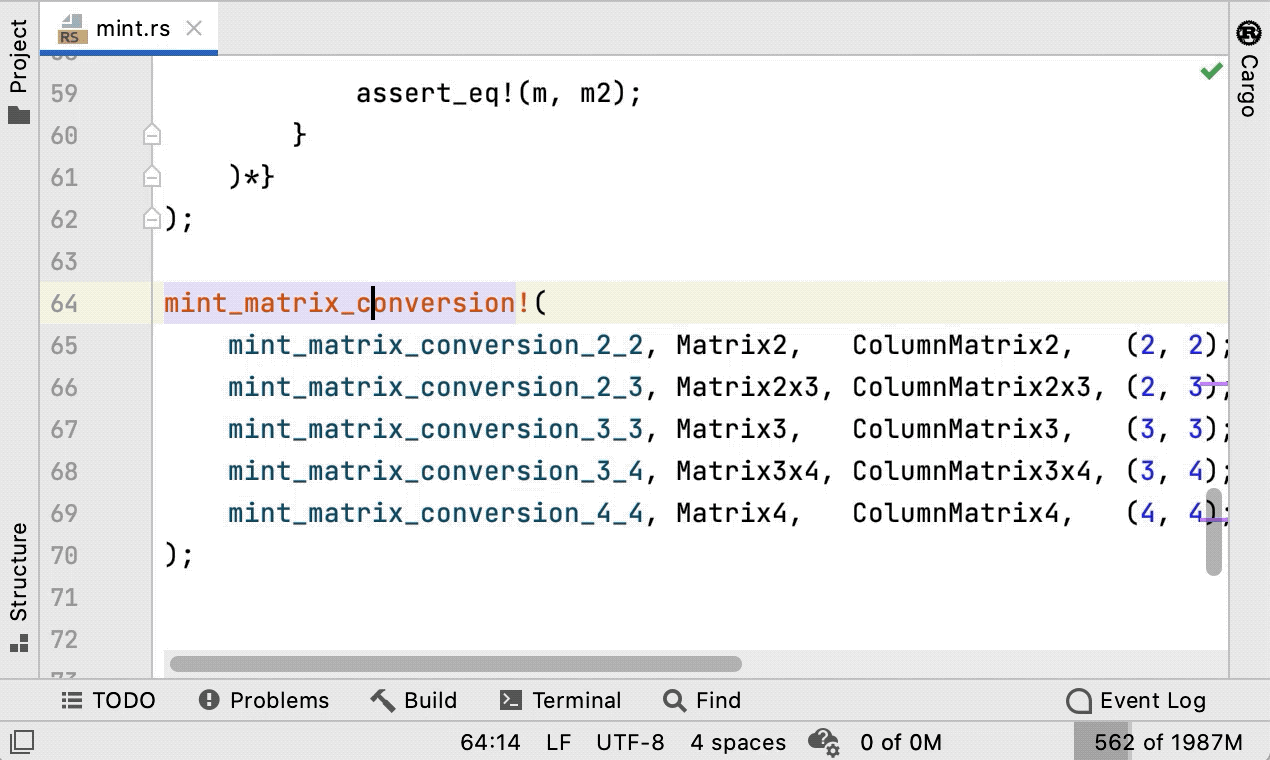 Code reference information | RustRover Documentation