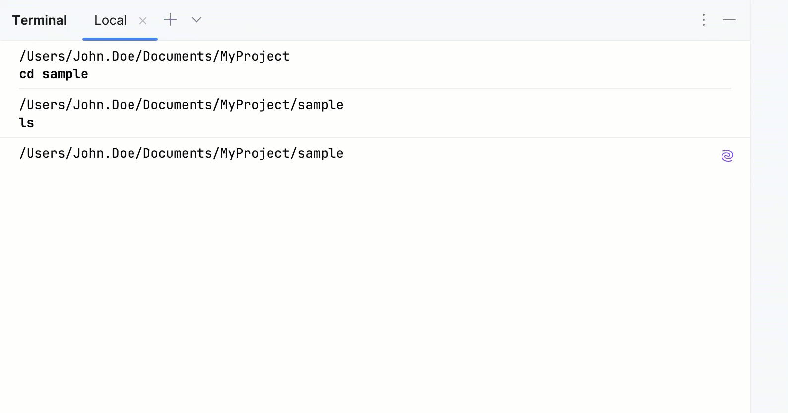 Generate terminal commands | AI Assistant Documentation Generate terminal commands | AI Assistant Documentation