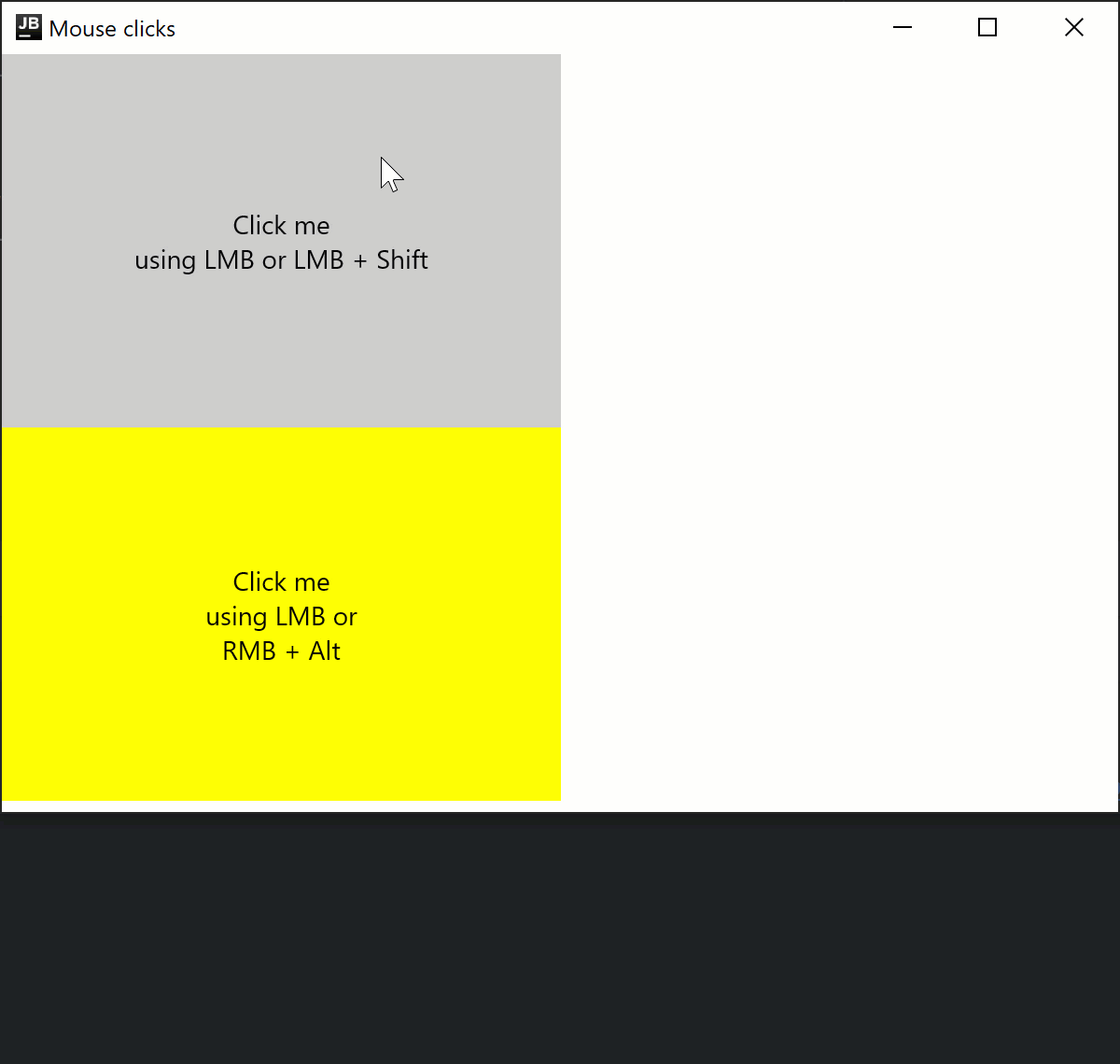 Mouse Event Listeners Kotlin Multiplatform Development Documentation