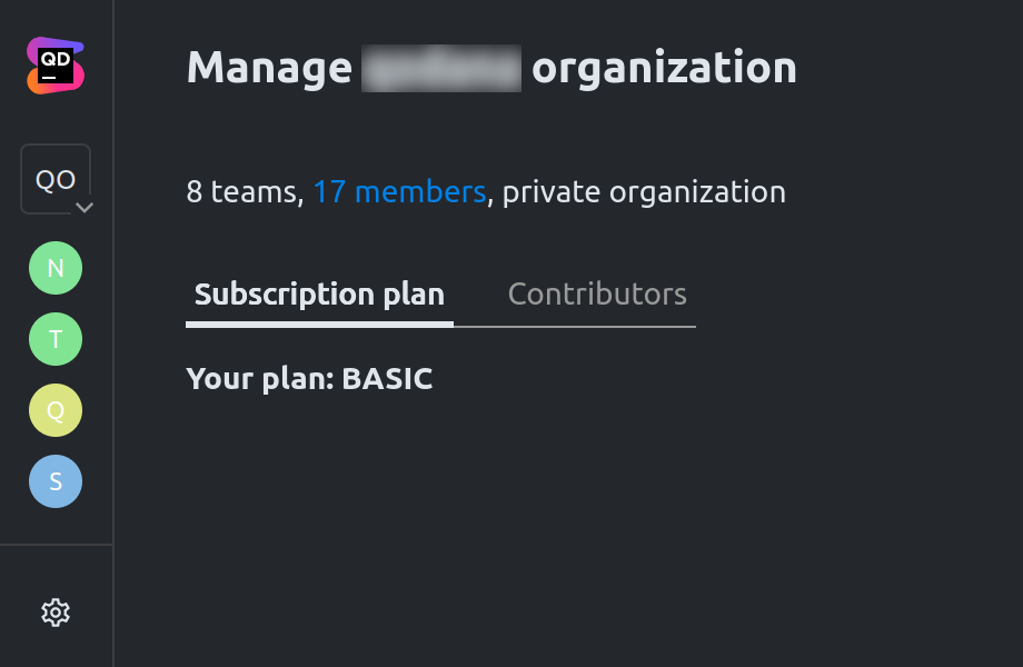 Organizations | Qodana Documentation
