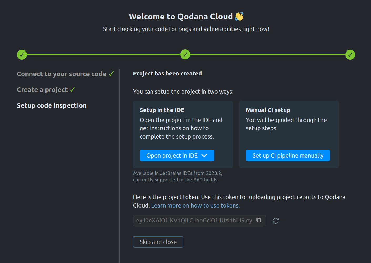 Projects | Qodana Documentation