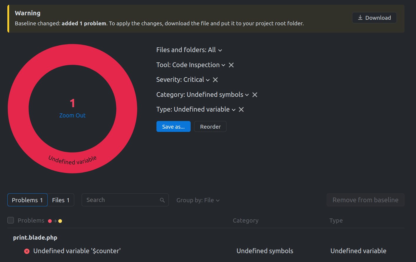 User interface overview | Qodana Documentation