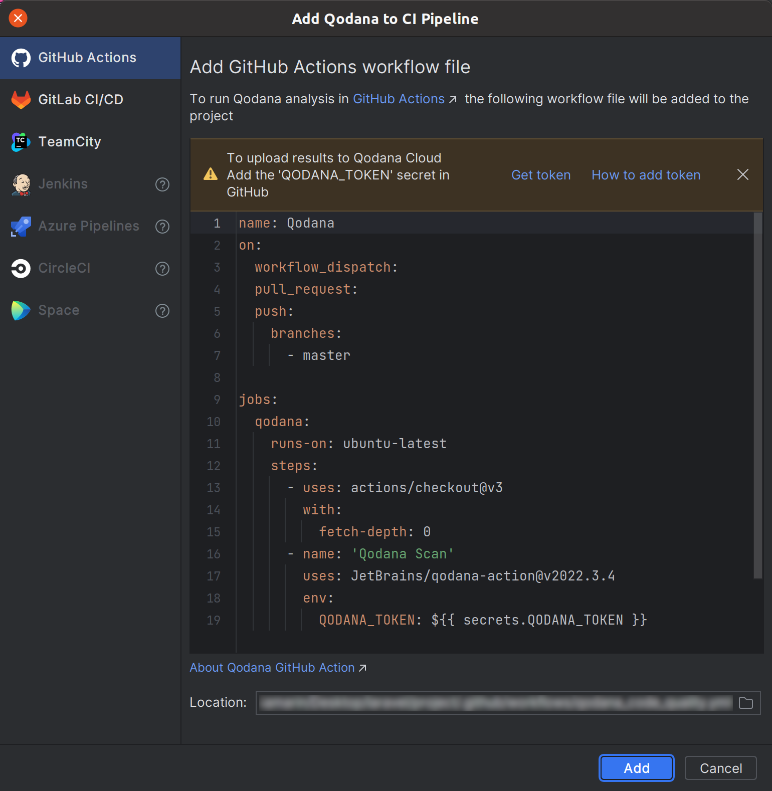Quick start | Qodana Documentation