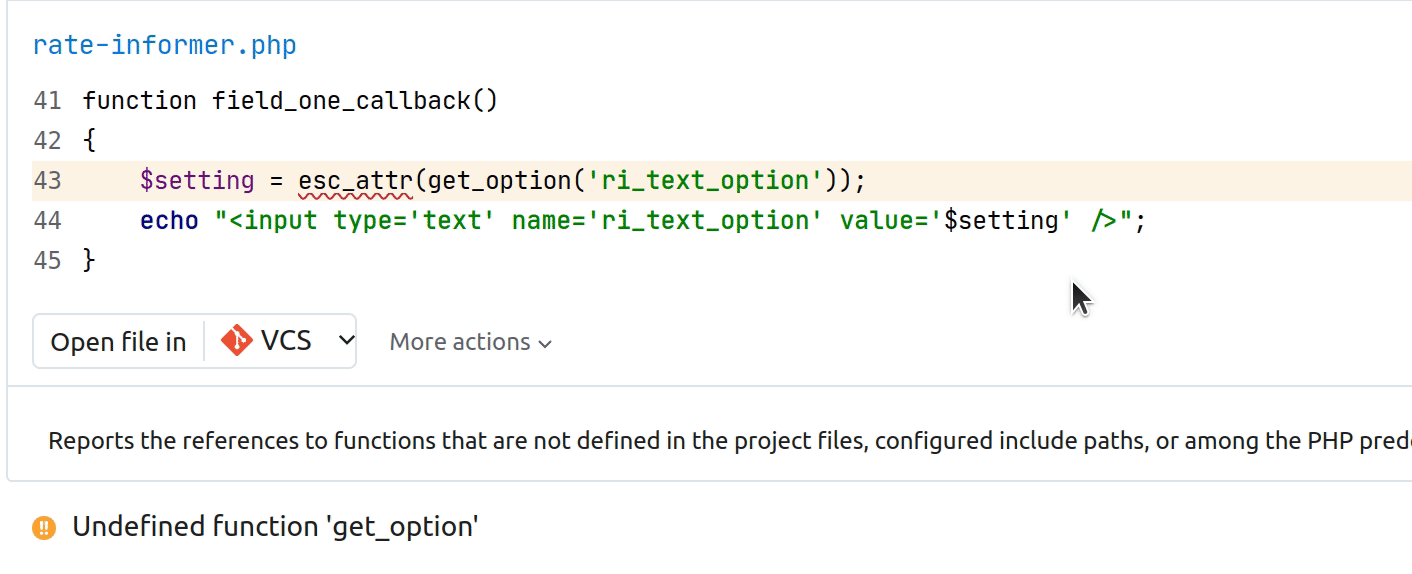 User interface overview | Qodana Documentation