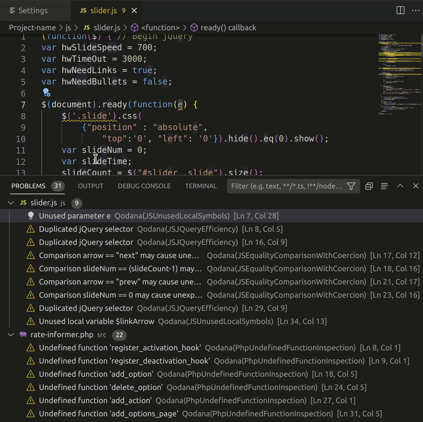 Visual Studio Code | Qodana Documentation