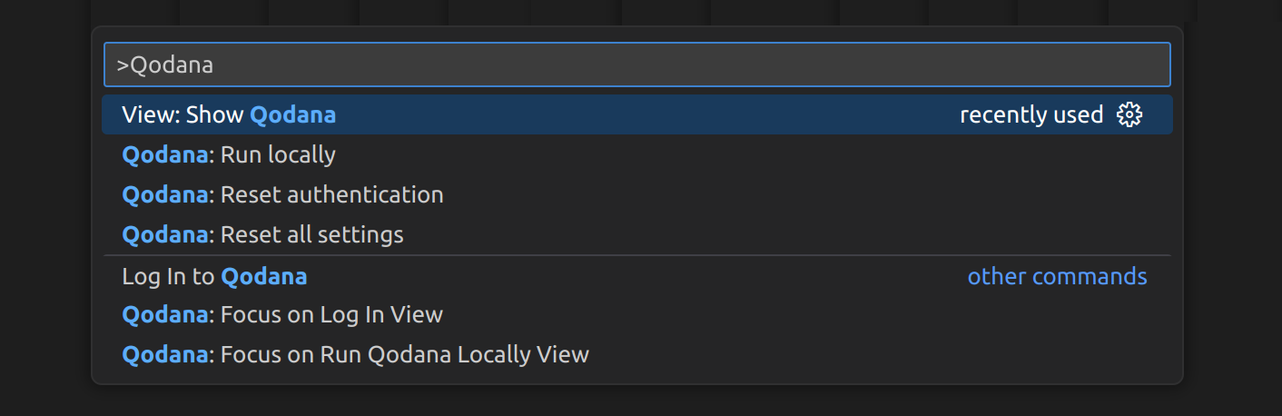 Visual Studio Code | Qodana Documentation