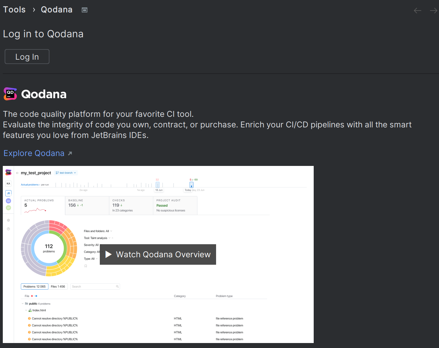JetBrains IDEs | Qodana Documentation