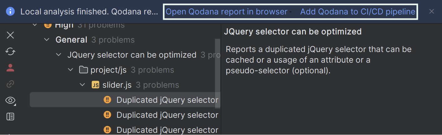 Quick start | Qodana Documentation