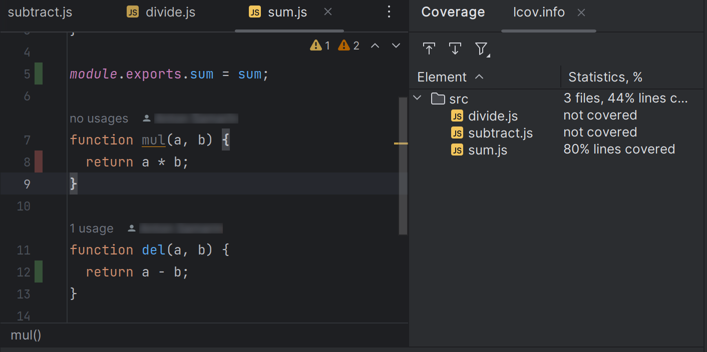 Code coverage | Qodana Documentation