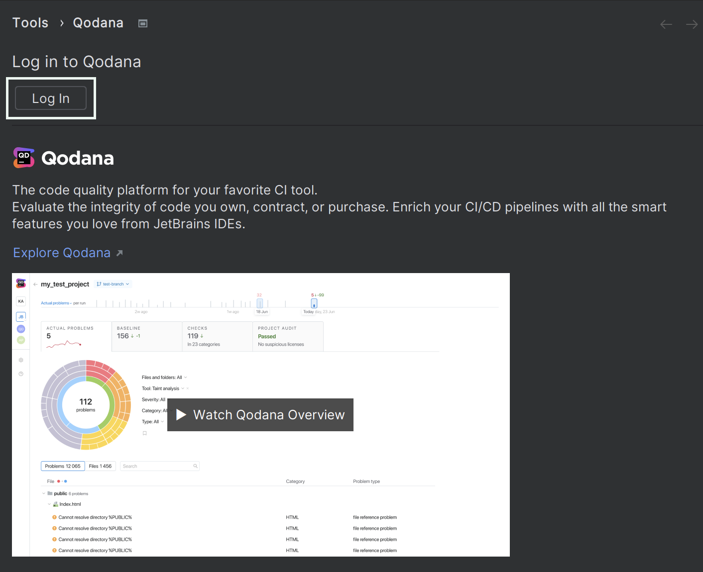 Code coverage | Qodana Documentation