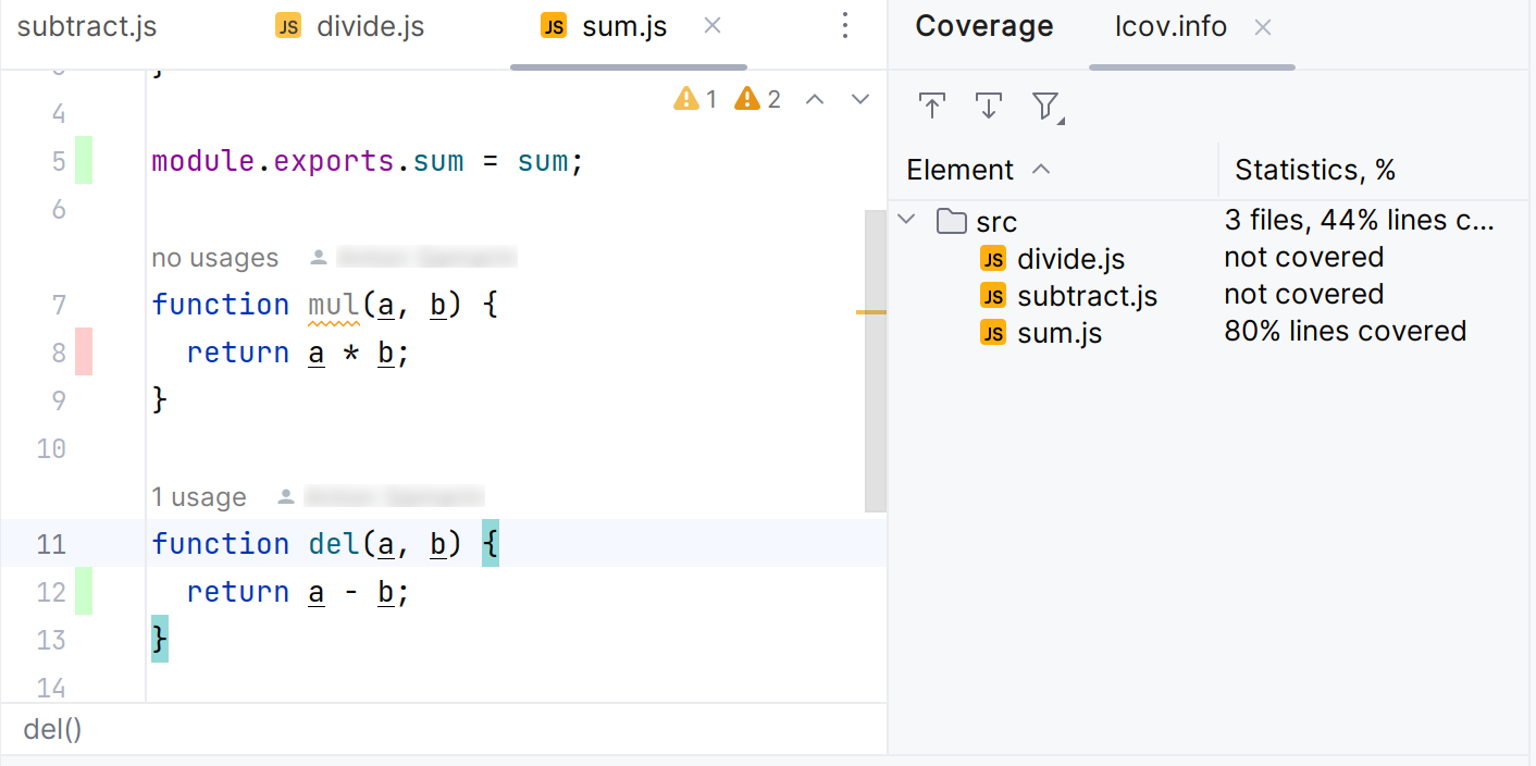 Code coverage | Qodana Documentation
