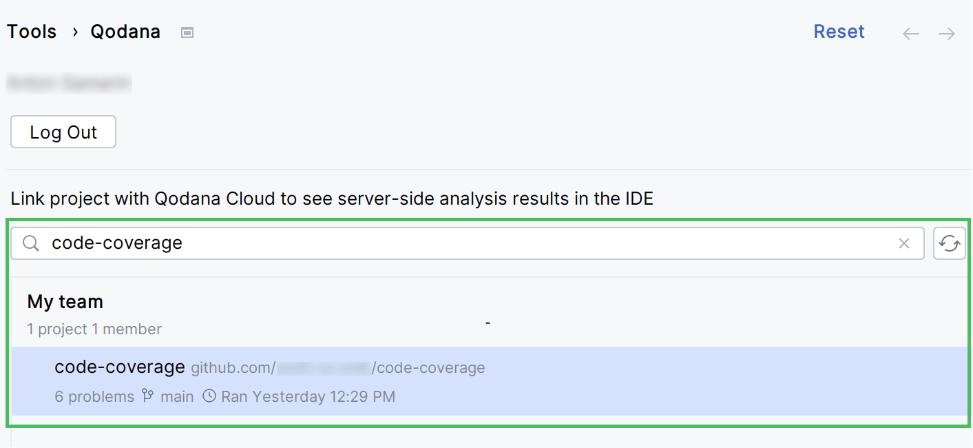 Code coverage | Qodana Documentation