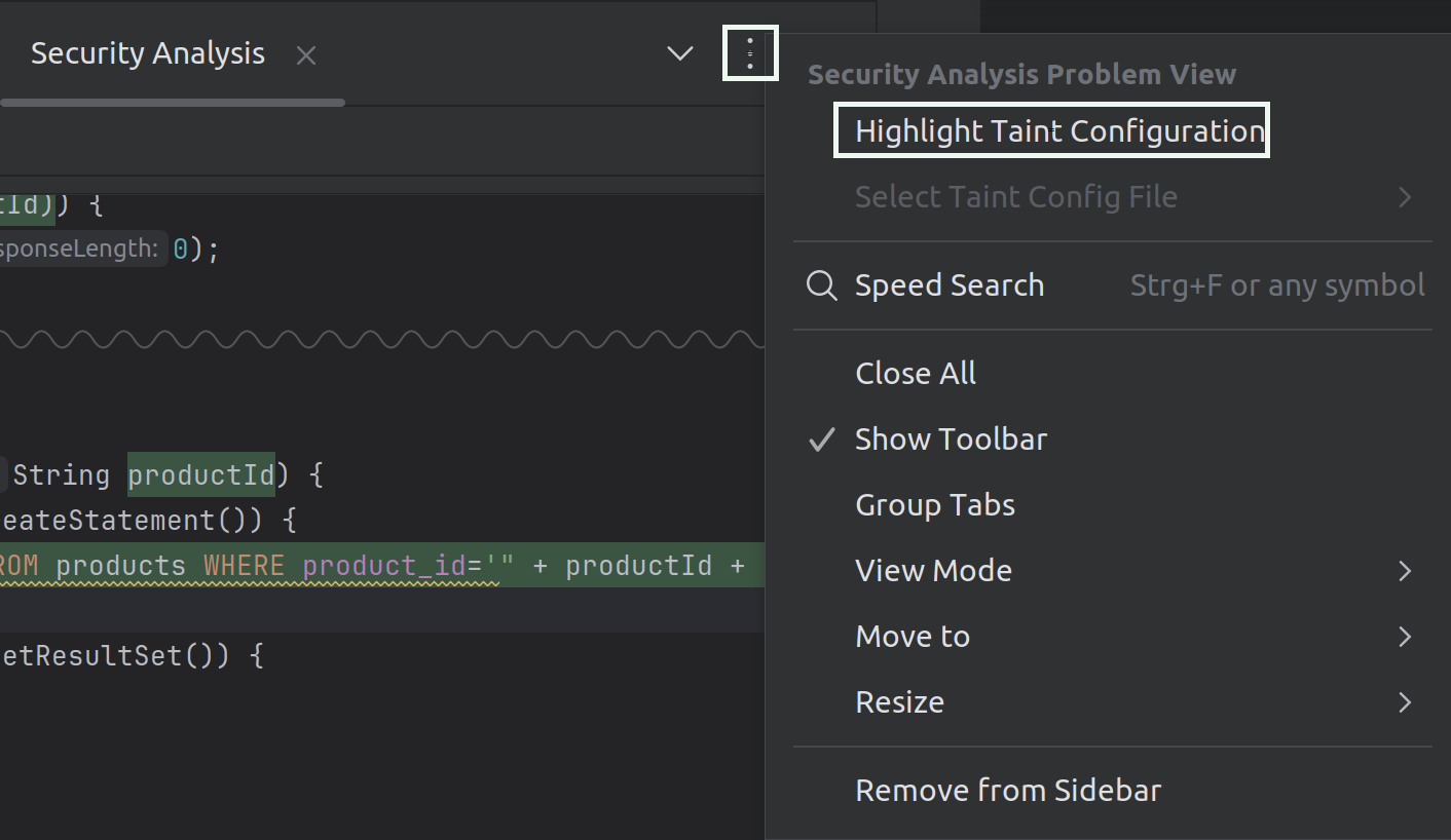 Taint analysis | Qodana Documentation
