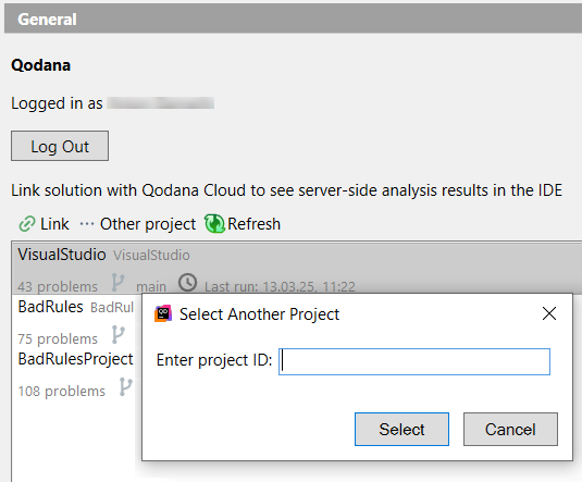 Visual Studio | Qodana Documentation