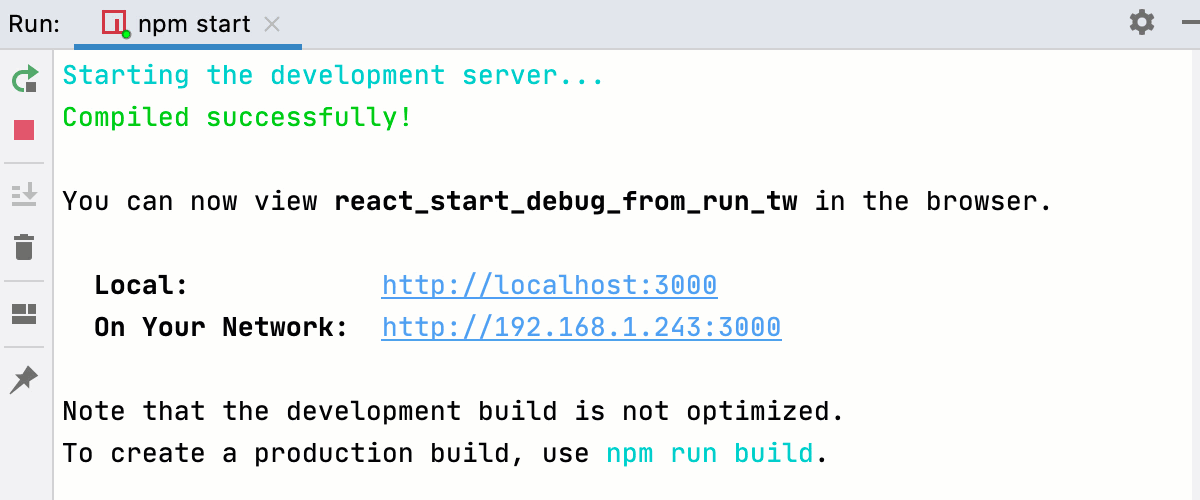 React | JetBrains Rider