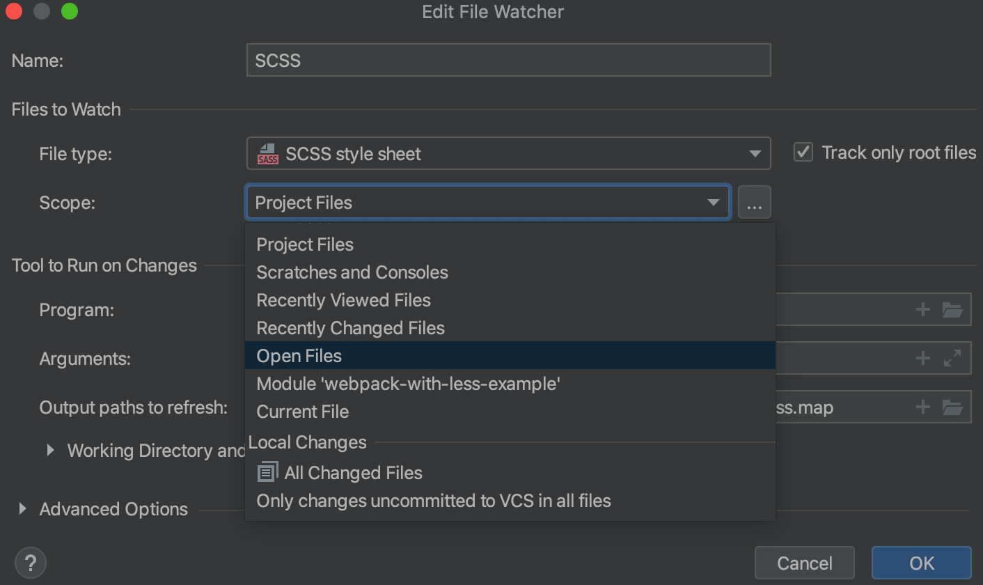 File Watchers | JetBrains Rider