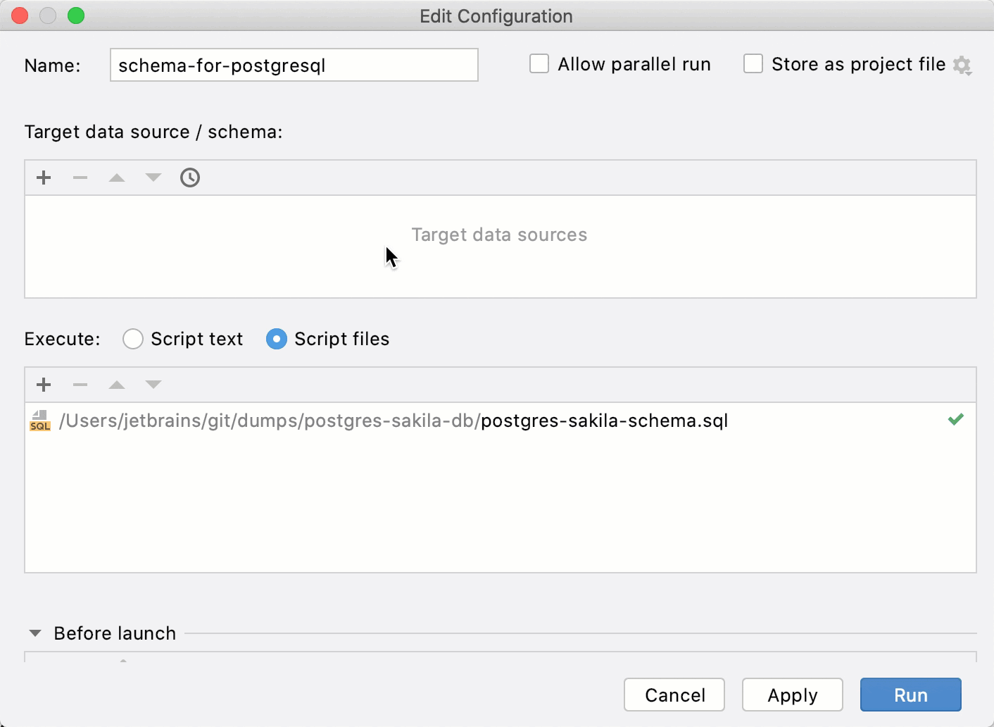User files | JetBrains Rider Documentation