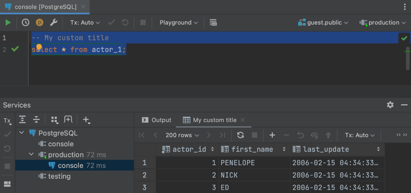 Output and Results | JetBrains Rider Documentation