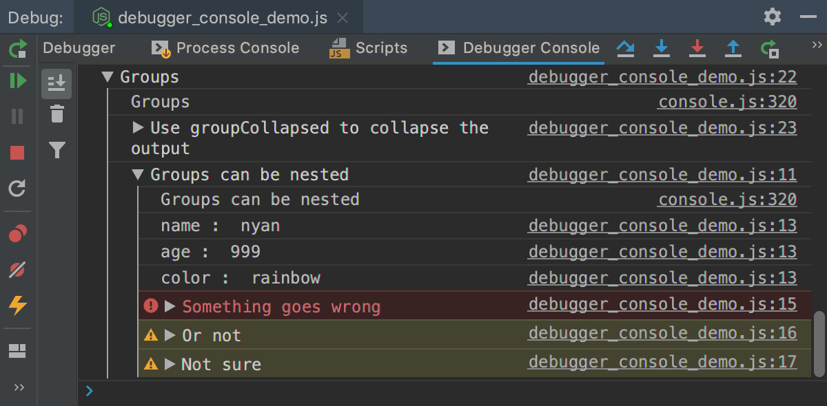 Using interactive Debugger Console | JetBrains Rider Documentation