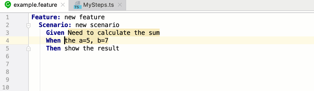 Cucumber.js | JetBrains Rider Documentation