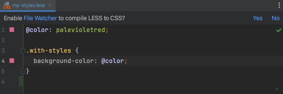 Sass, SCSS, and Less | JetBrains Rider Documentation