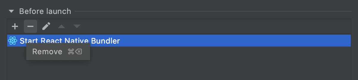 Languages and frameworks: React Native | JetBrains Rider Documentation