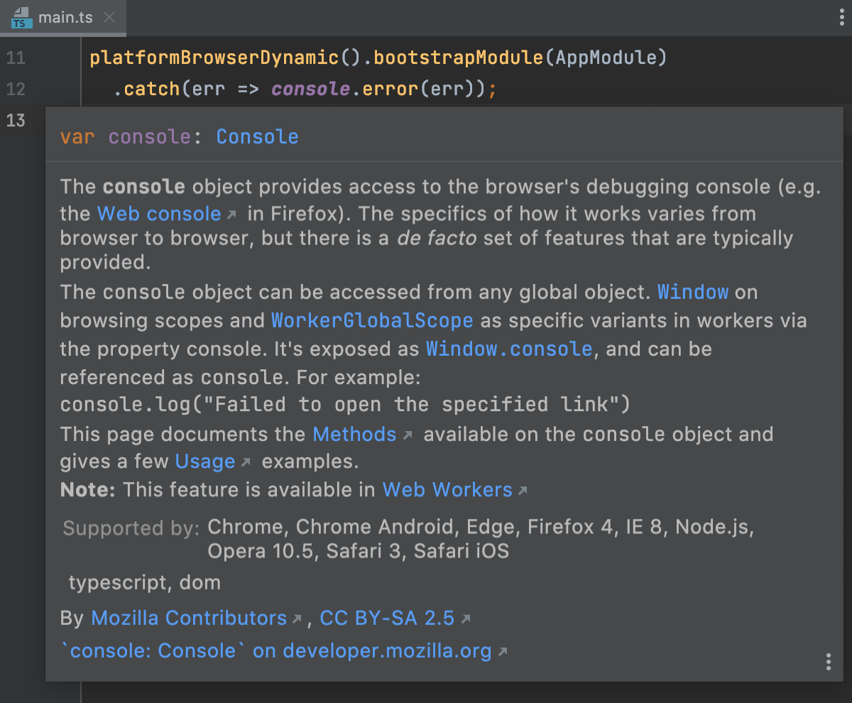 Languages And Frameworks Typescript Jetbrains Rider Documentation 2858