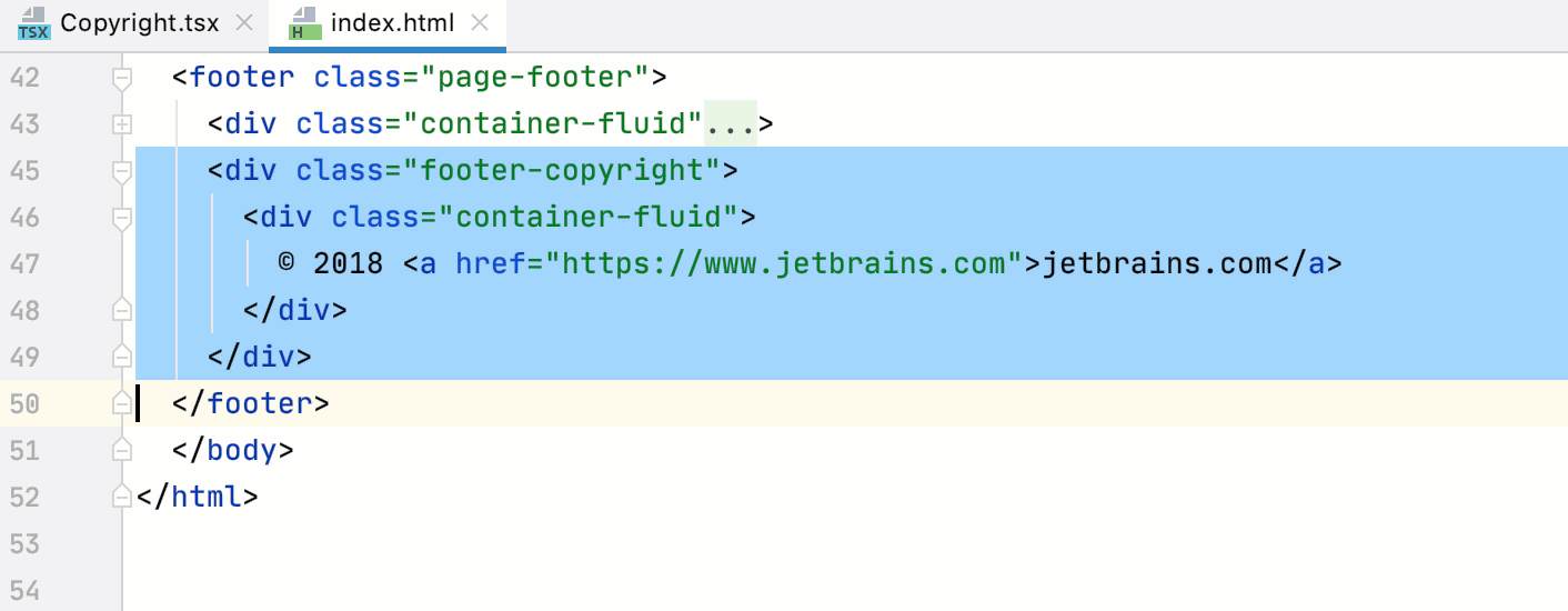 React | JetBrains Rider Documentation