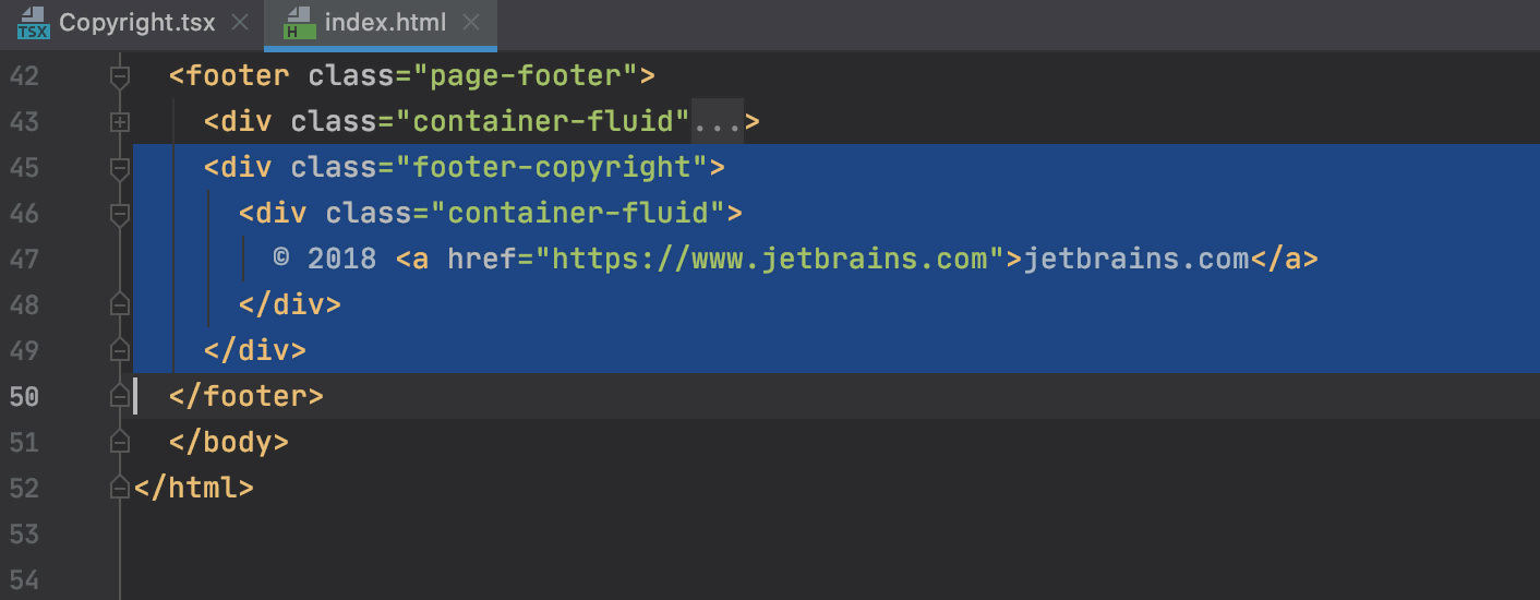React | JetBrains Rider Documentation