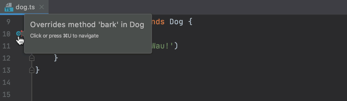 Languages and frameworks: TypeScript | JetBrains Rider Documentation