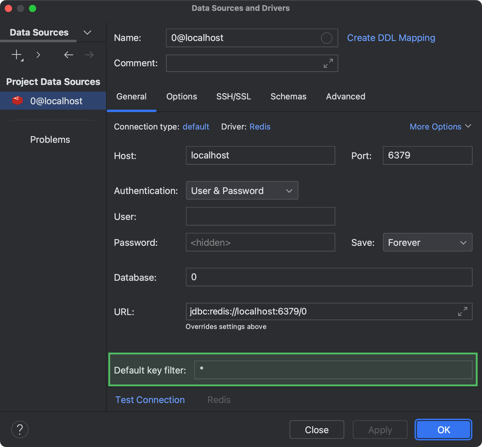 Redis | JetBrains Rider Documentation