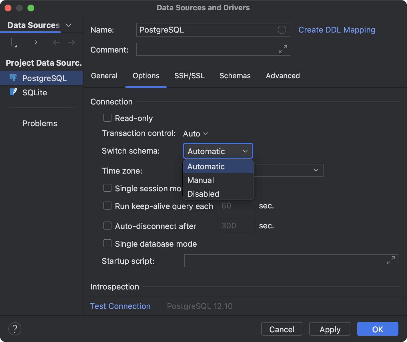 Schemas | JetBrains Rider Documentation