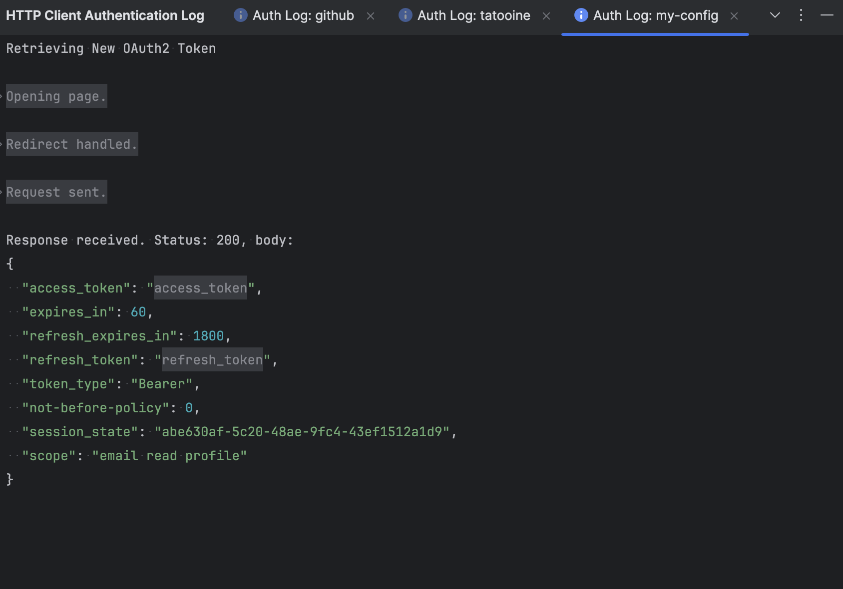 OAuth 2.0 authorization | JetBrains Rider Documentation