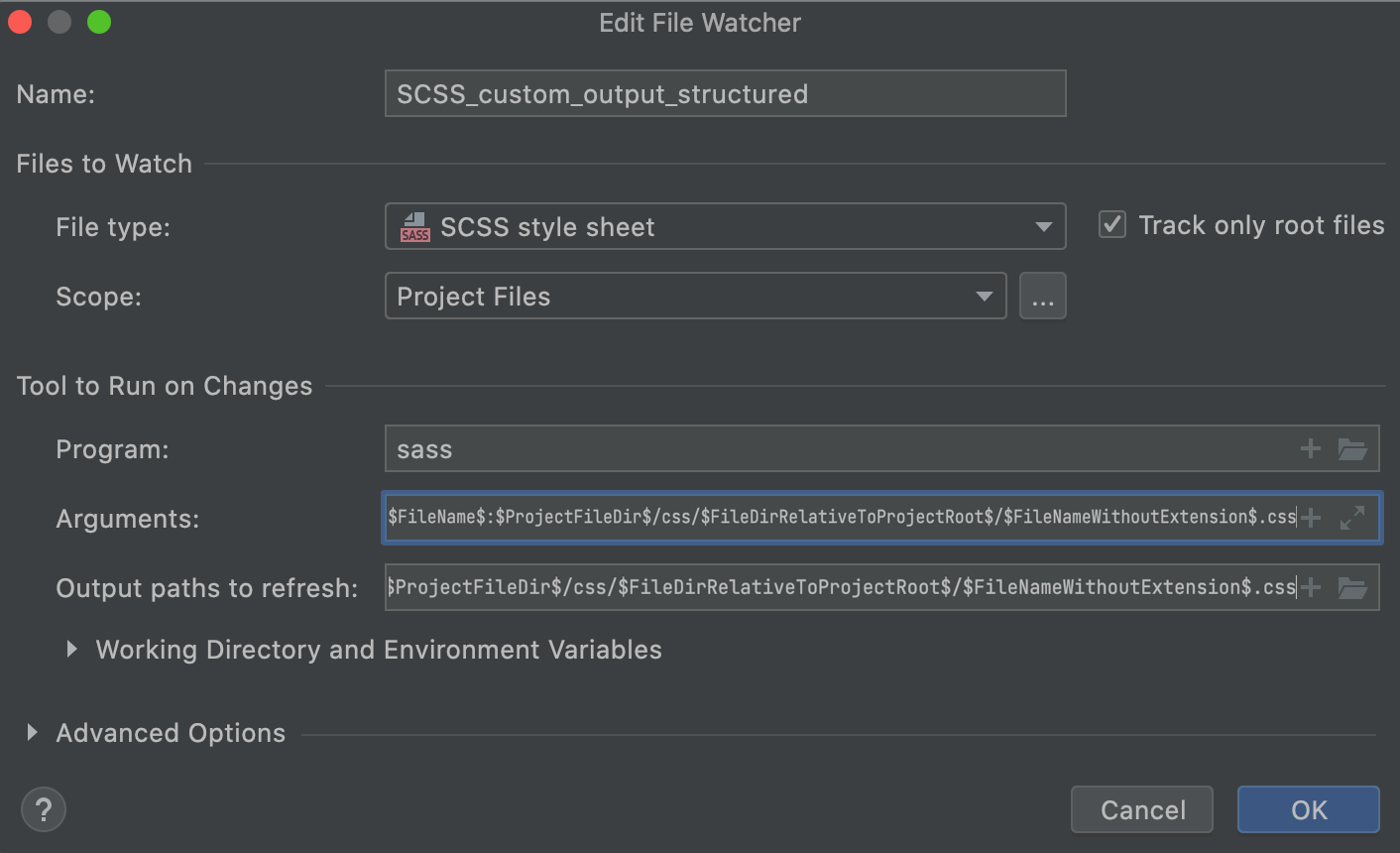 Sass, SCSS, and Less | JetBrains Rider Documentation