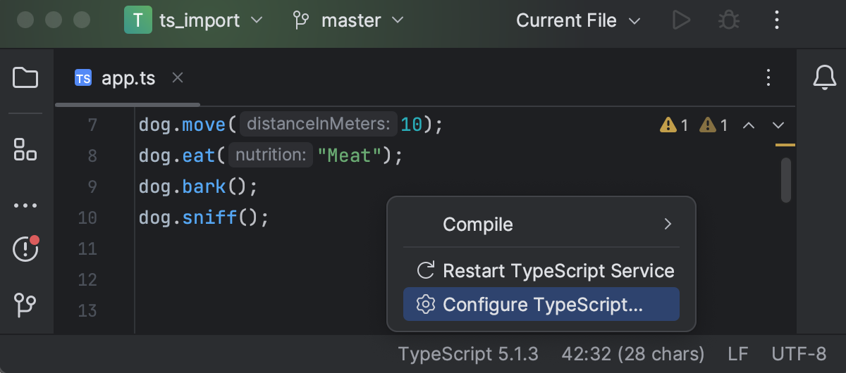 Languages And Frameworks Typescript Jetbrains Rider Documentation
