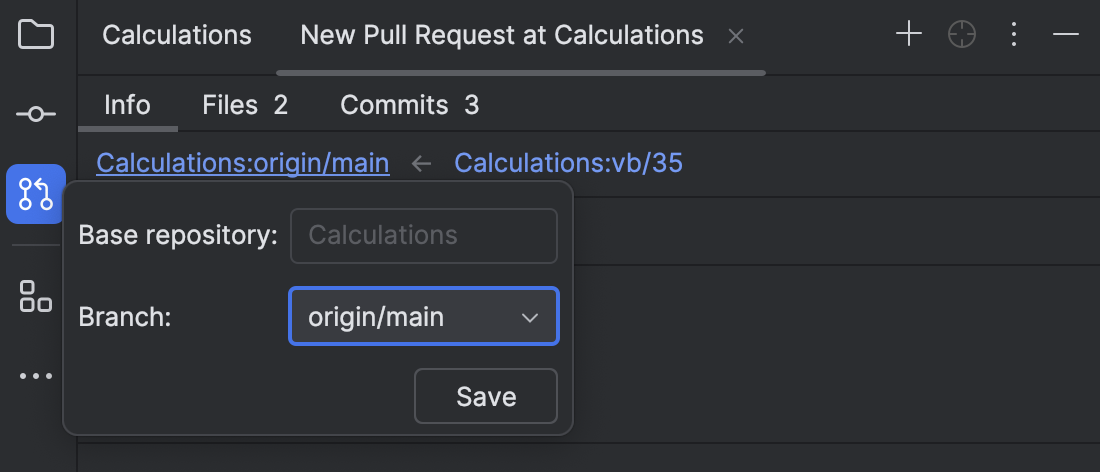 Work with GitHub pull requests | JetBrains Rider Documentation
