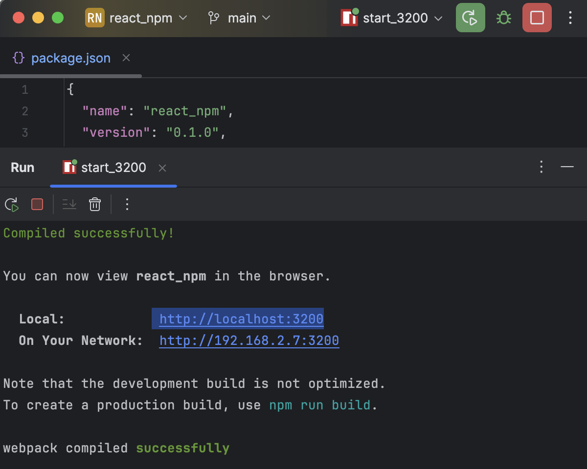 React | JetBrains Rider Documentation
