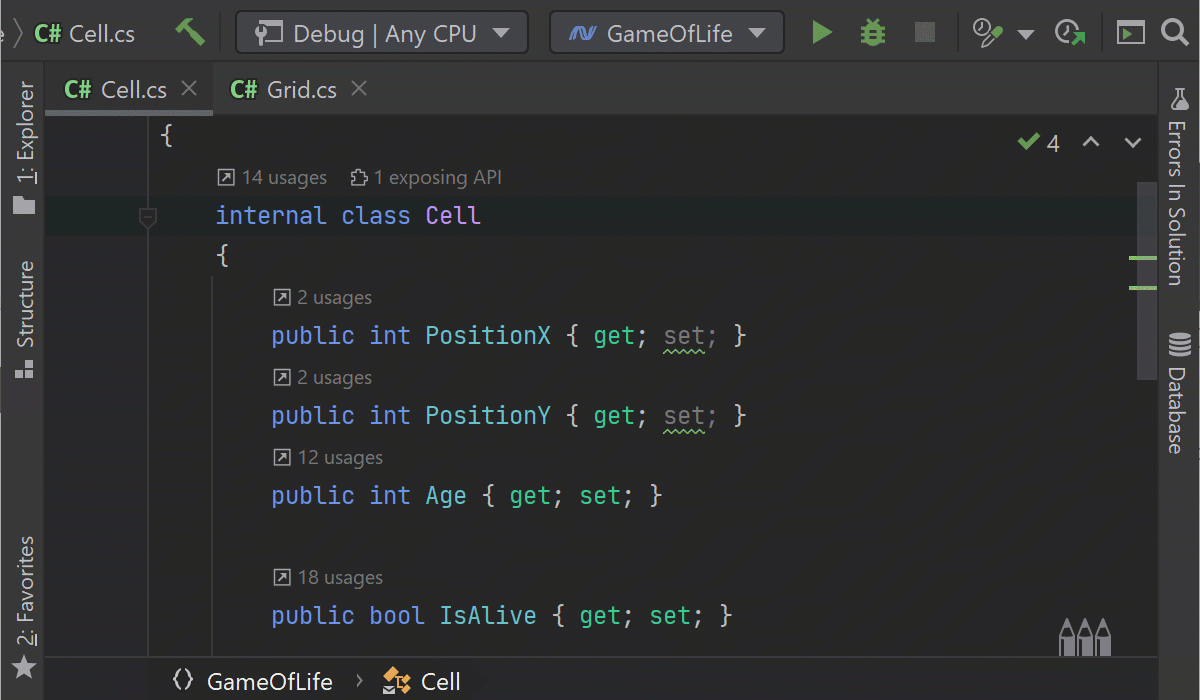 Editor tabs | JetBrains Rider Documentation