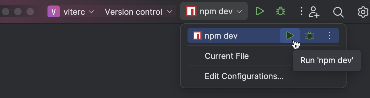 Vite | JetBrains Rider Documentation